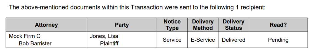 Where to Find Your Certificate of Service on File & ServeXpress - File ...