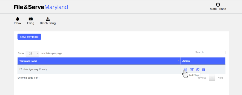 eFiling Templates - File & ServeXpress